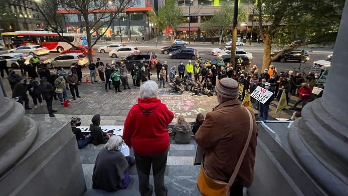 Adelaide ‘no nuclear subs’ campaign sets sail – Solidarity Online