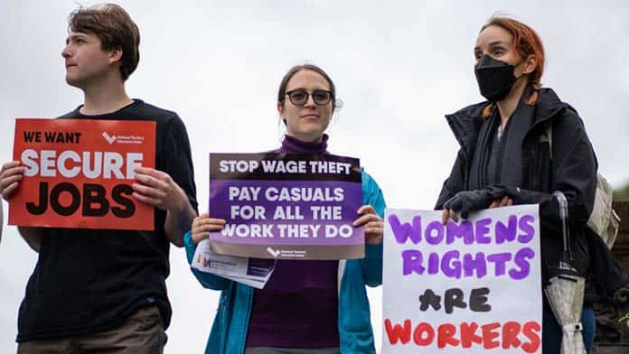 Strike shuts down Sydney Uni for 48 hours as staff and students fight ...